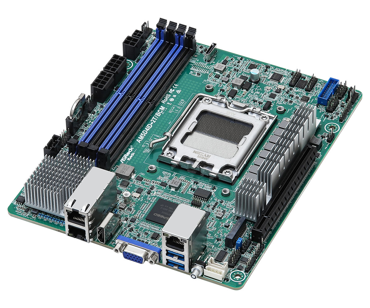 ASRock Rack > Server Motherboard > AM5D4ID-2T/BCM
