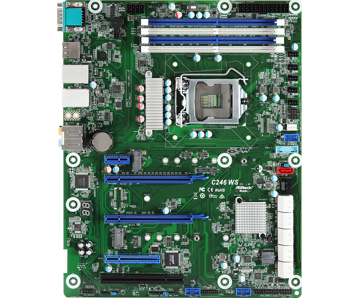 ASRock Rack > Workstation > C246 WS