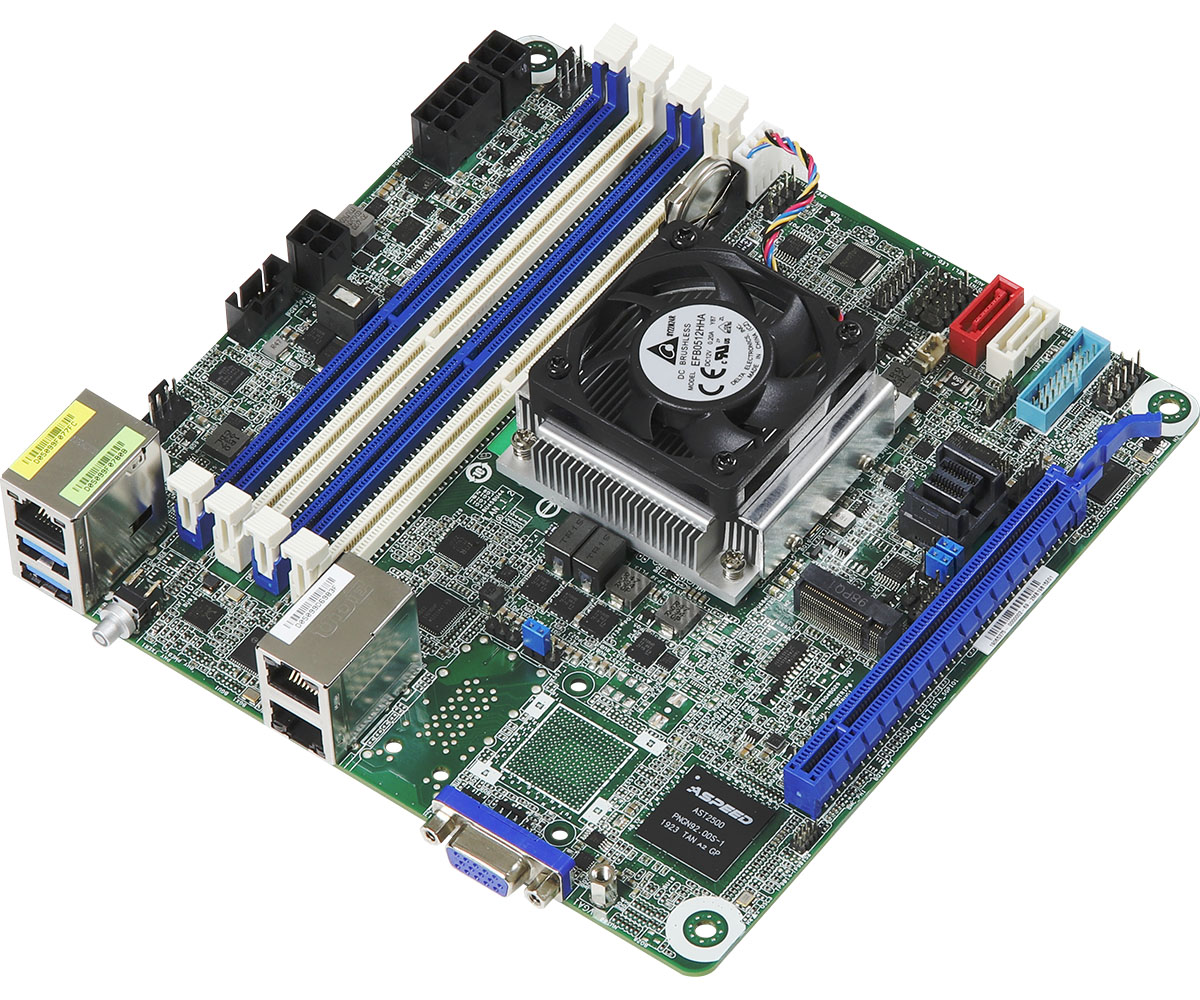 ASRock Rack > Server Motherboard > D1622D4I