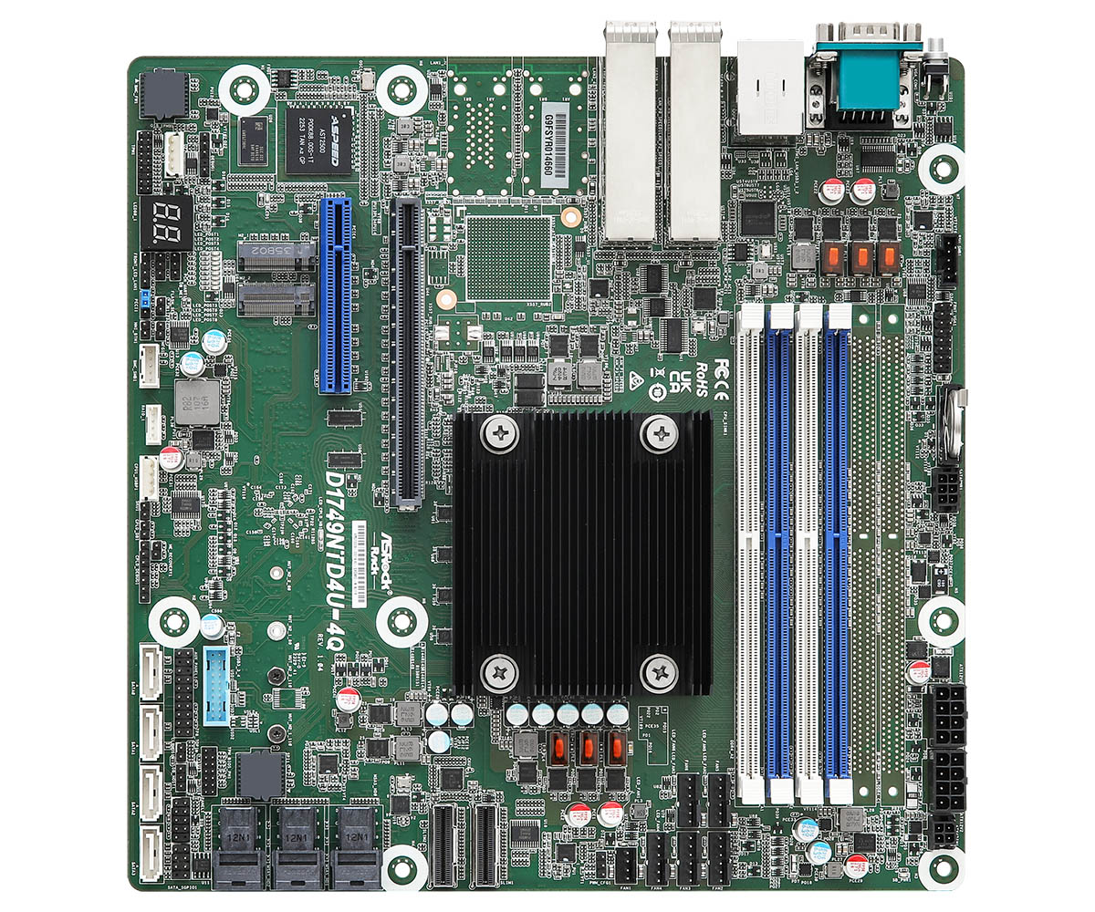 ASRock Rack > Server Motherboard > D1848TERD4U-4Q