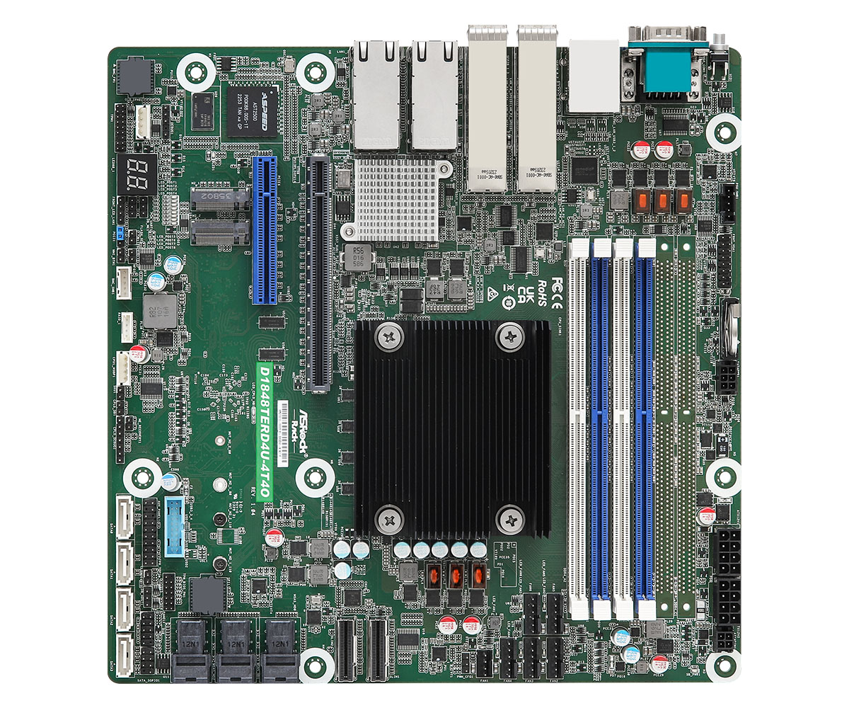 ASRock Rack > Server Motherboard > D1848TERD4U-4T4O
