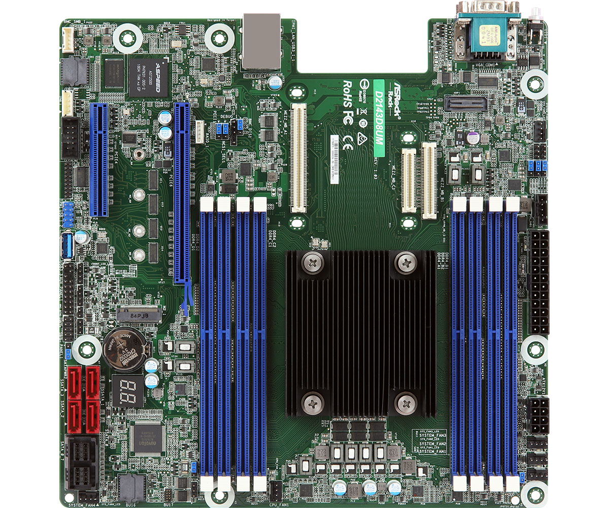 ASRock Rack > Server Motherboard > D2143D8UM