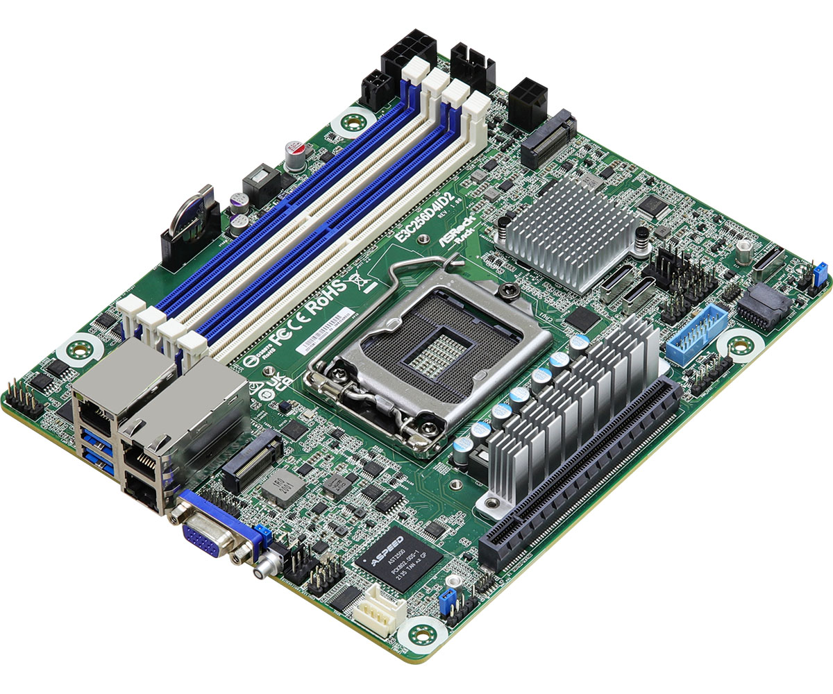 ASRock Rack > Server Motherboard > E3C256D4ID2