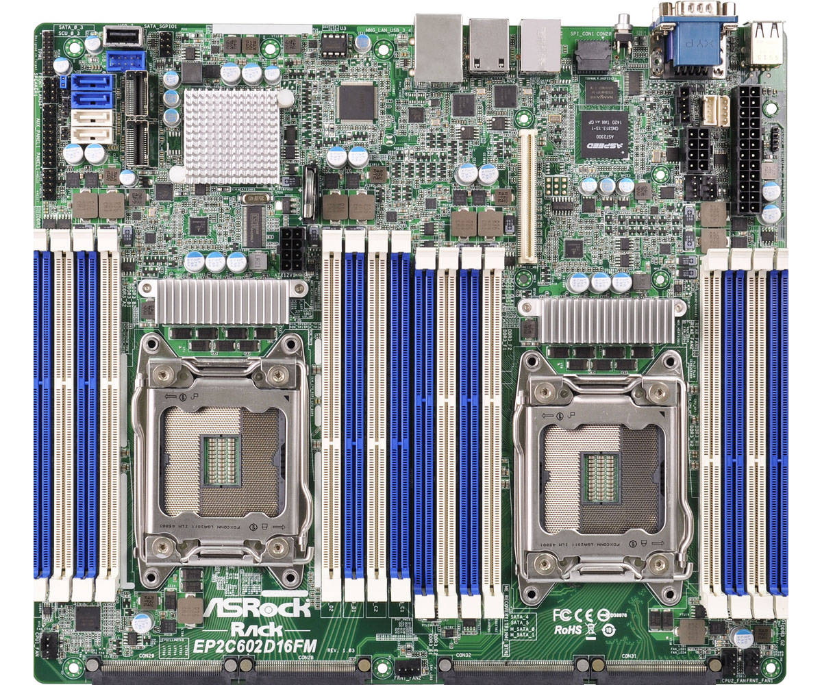 ASRock Rack > Server Motherboard > EP2C602D16FM