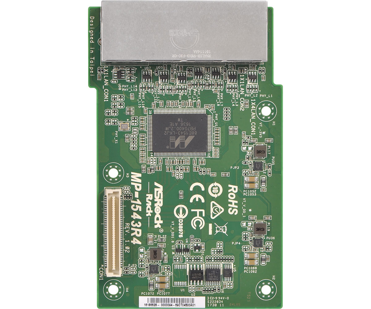 ASRock Rack > Accessories > MP-1543R4