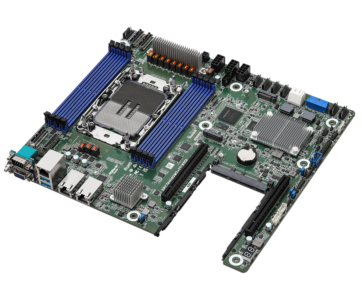 ASRock Rack > Server Motherboard > SPC741D8QM3-2T/X550