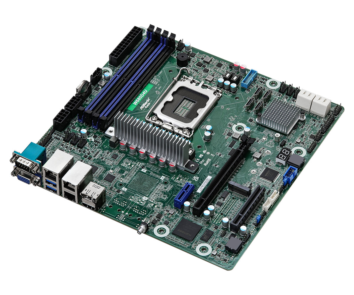 ASRock Rack > Server Motherboard > W680D4U