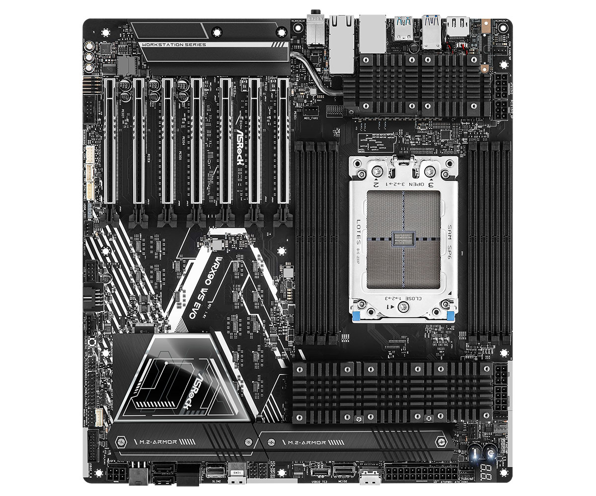 ASRock Rack > Server Motherboard > WRX90 WS EVO